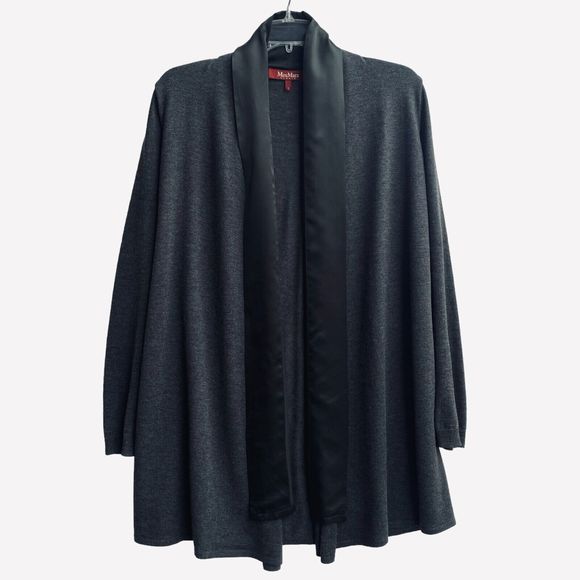 Max Studio | Sweaters | Max Mara Studio Cardigan Open Front S Heather ...